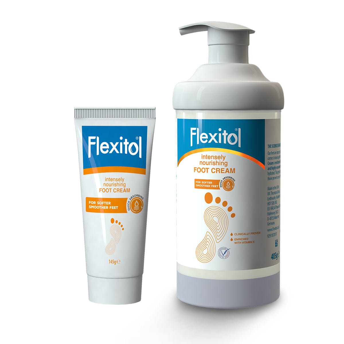 Flexitol Intensely Nourishing Foot Cream with 10% Urea | Just Care Podiatry