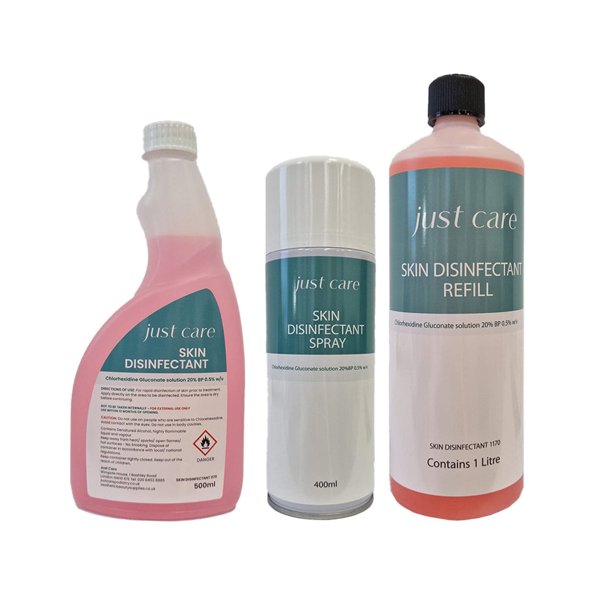 Chlorhexidine Skin Disinfectant | Just Care