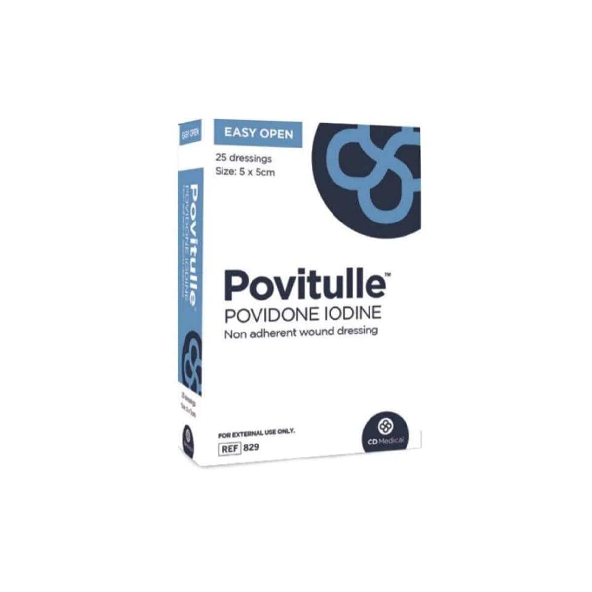 Povitulle 5x5cm, Pack of 25