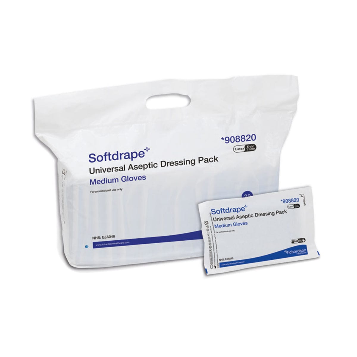 Softdrape Universal Aseptic Dressing Pack, Pack of 20